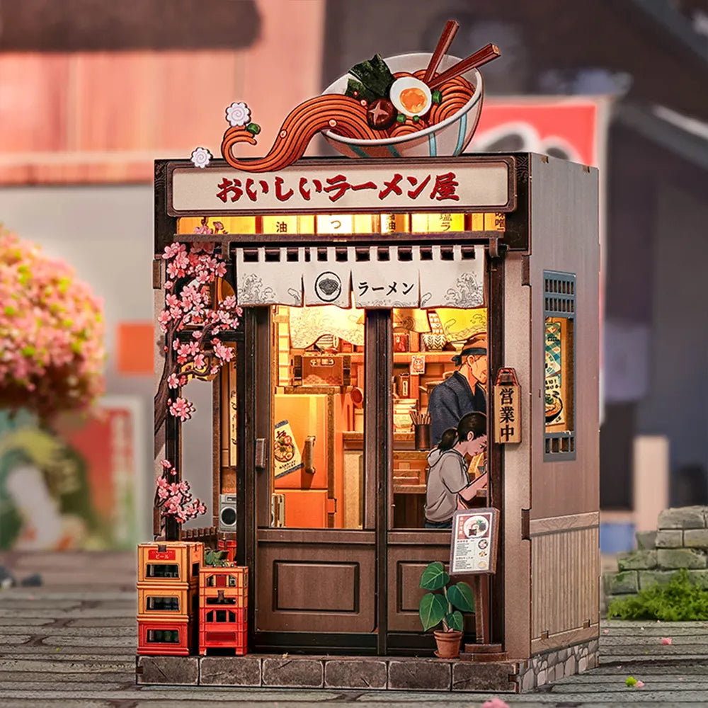 Book Nook Kyoto Ramen-Shop | Japanische Deko für Ihr Bücherregal ...